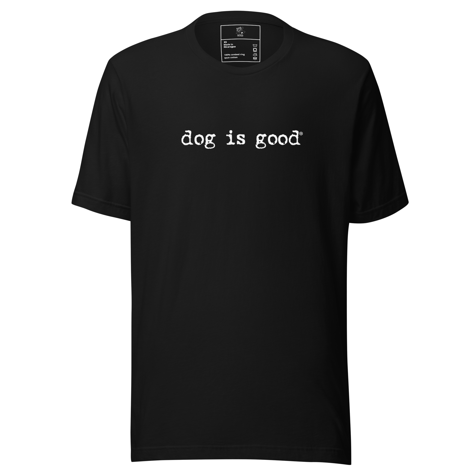 T-shirt: Signature Dog is Good (Black)