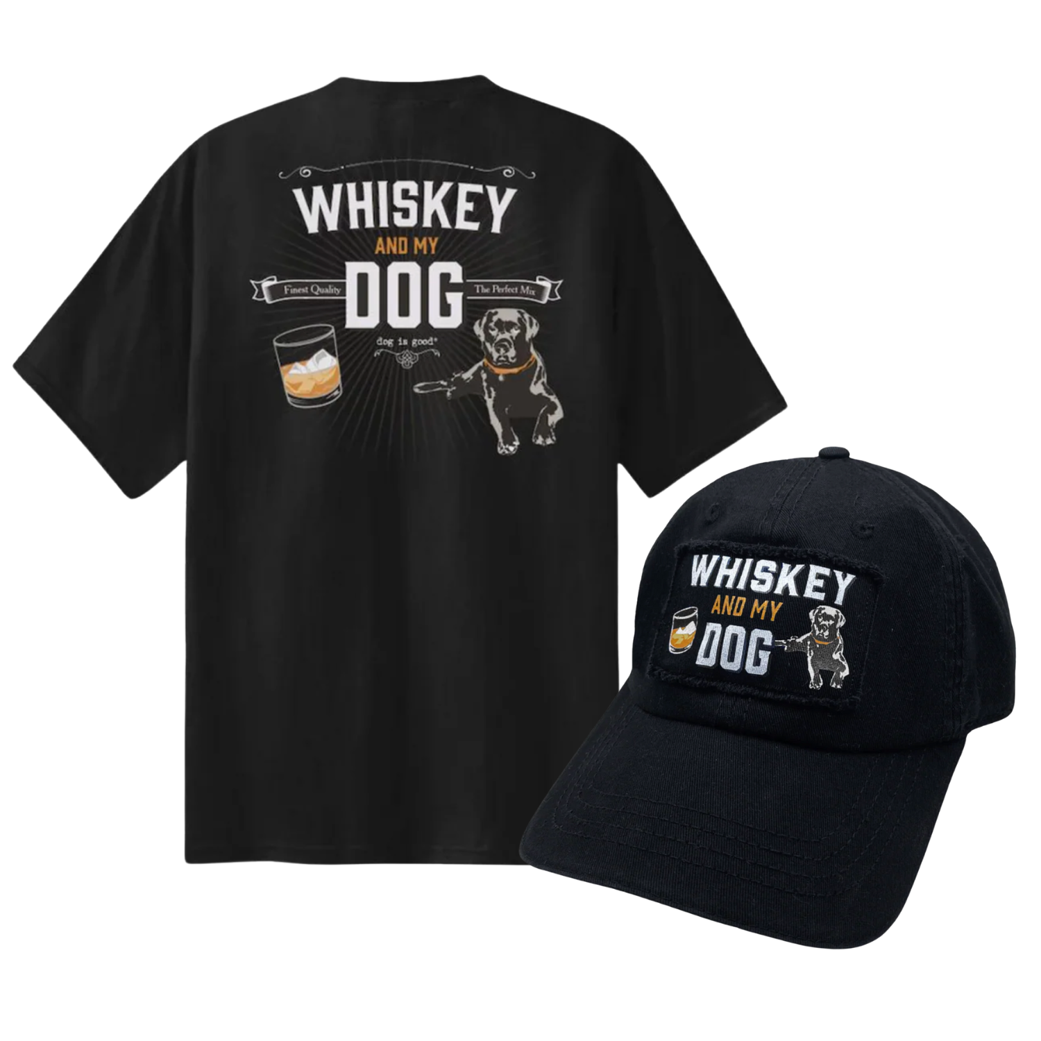 Gift Set: Whiskey & My Dog (Apparel) – Dog is Good